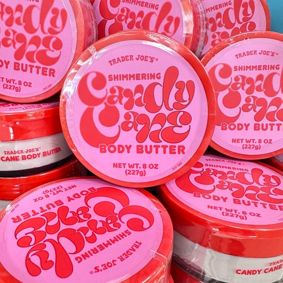 Trader Joe'S | Bath & Body | Trader Joes Limited Edition Shimmering Candy Cane Body Butter ...